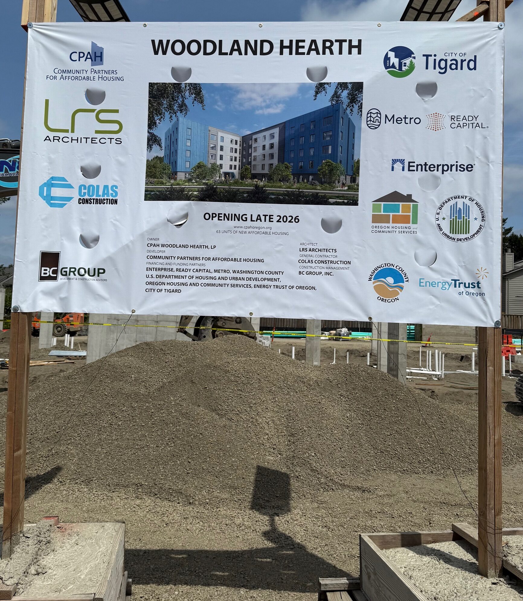 Affordable Housing Project Woodland Hearth Breaks Ground